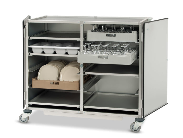 Catering trolleys and tray racks for professional catering - Mercura